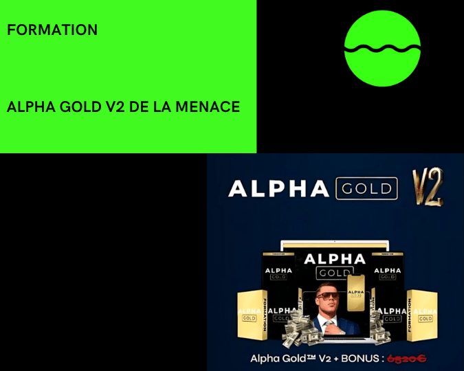 ALPHA GOLD V2 DE LA MENACE - 29,99